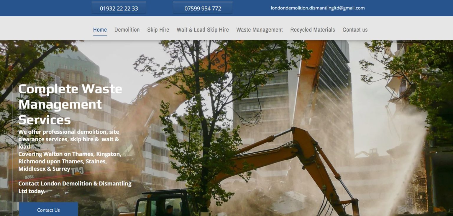 Top 10 Demolition Companies in London | Heavy Hitters