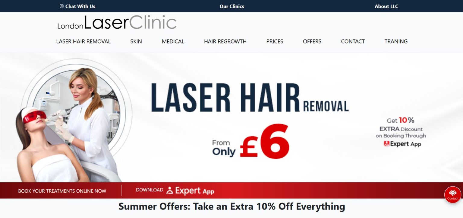 Top 10 Laser Companies in London | Laser Clinics