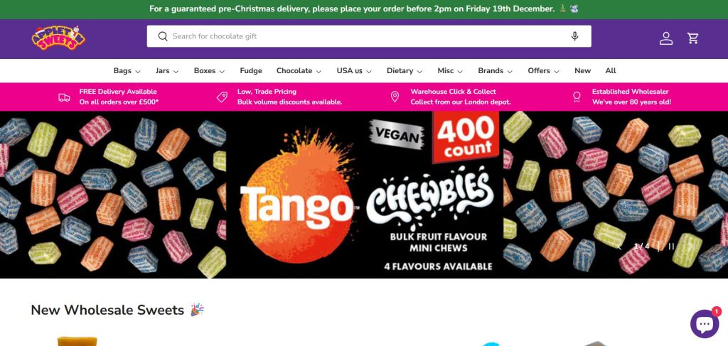 Top 10 Confectionery Companies in London | Sweet Shops