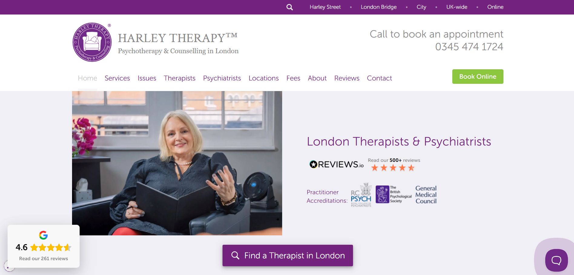 Top 10 Therapy Companies in London | Counselling Support